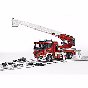 Bruder 03590 Scania R-Serie Fire Engine with Water Pump and L and S Module