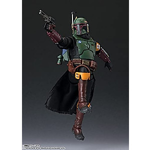 S.H. Figuarts Boba Fett (Star Wars: The Book of Boba Fett) Approx. 6.1 inches (155 mm), AVS, PVC & Fabric, Pre-Painted Action Figure