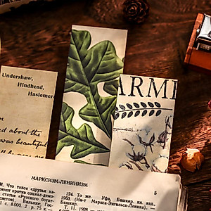 Vintage Pretty Bookmarks for Women, Bookmarks for Book Lovers 30 Pcs (Book of Green)