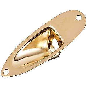 Fender Guitar Jack Plate Gold