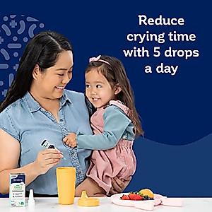 Biostime Baby Vitamin D Drops for Infants, Newborns, Toddlers | Colic Calm Probiotic | Helps Reduce Crying Time | Baby Vitamin D for Strong Bones - 1 Billion CFU Probiotic - 400 IU (10MG) - 32 SVGs