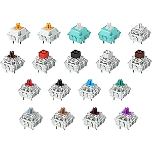 Glorious Keyboard Switch Sample Pack - Gateron | Kailh | Panda | Lynx Mechanical Keyboard Switches