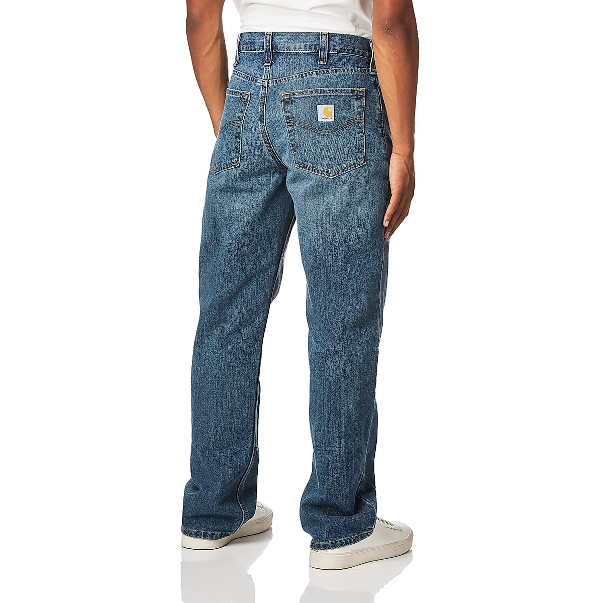 Carhartt Men's Relaxed Fit 5-Pocket Jean, Frontier, 40 x 28