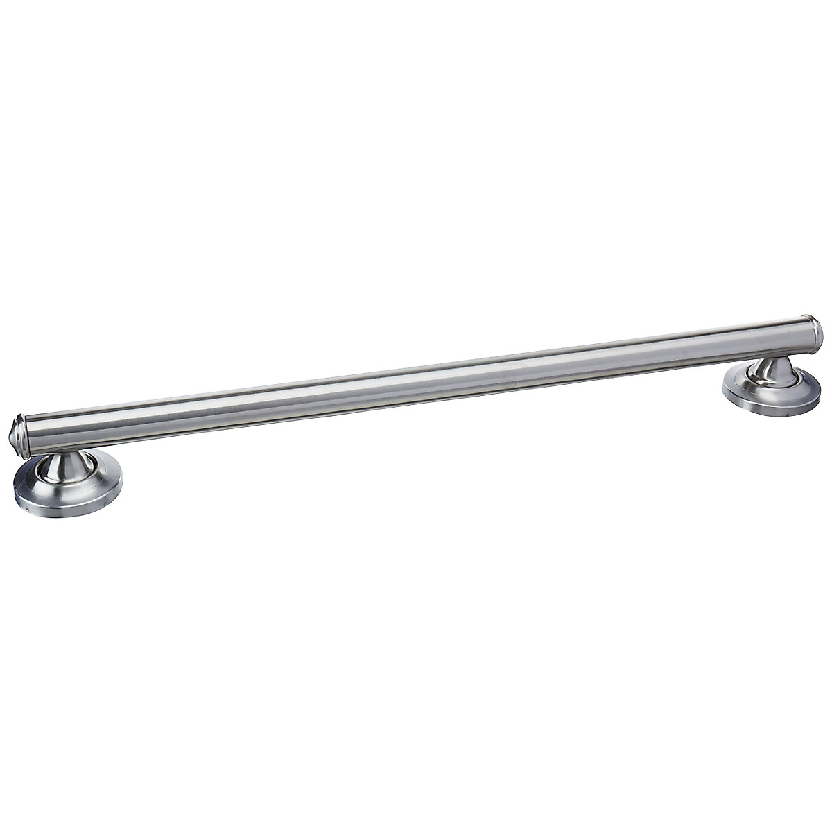 Moen LR8724D1GBN Home Care 24-Inch Designer Bath Safety Bathroom Grab Bar with Curled Grip, Brushed Nickel