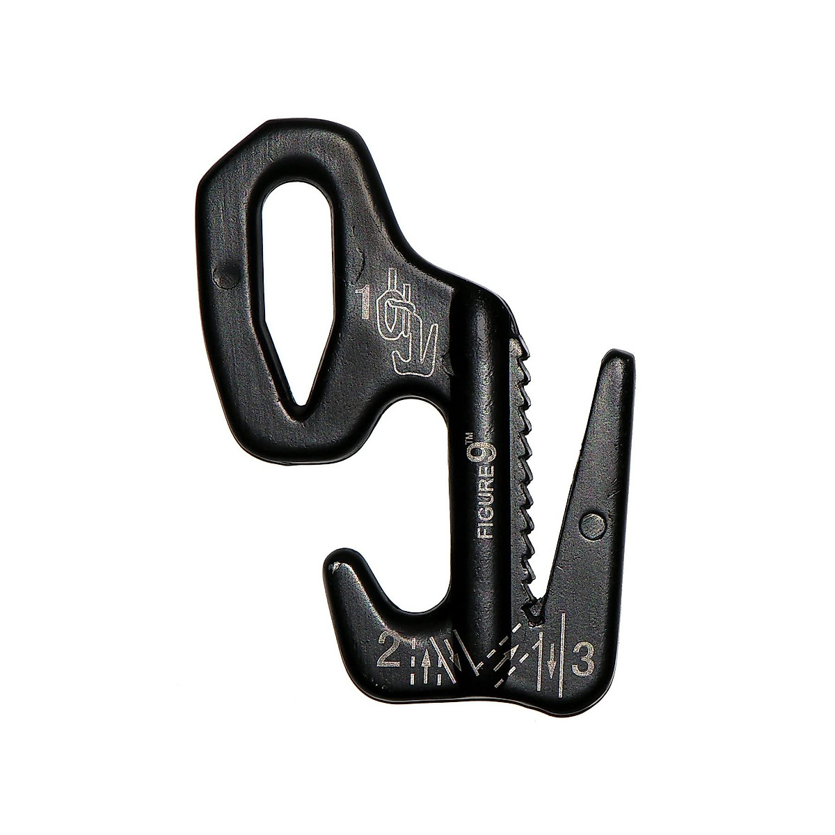Nite Ize Figure 9 Rope Tightener, Large - Black (3-Pack)