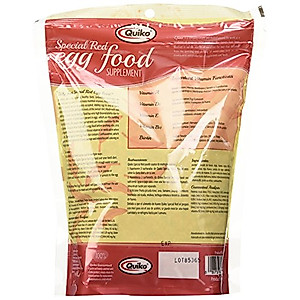 Quiko Special Red Egg Food Supplement, Red-Factor Formula With Canthaxanthin For Canaries, 1.1 Lb. Pouch