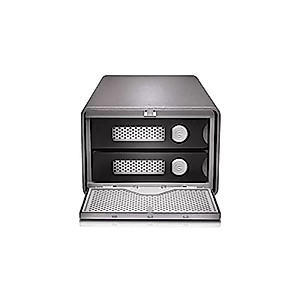 SanDisk Professional 24TB G-RAID 2 - Enterprise-Class 2-Bay Desktop Drive, 7200RPM Ultrastar drive inside, Thunderbolt 3, USB-C, HDMI Port, Hardware RAID - SDPH62H-024T-NBAAD