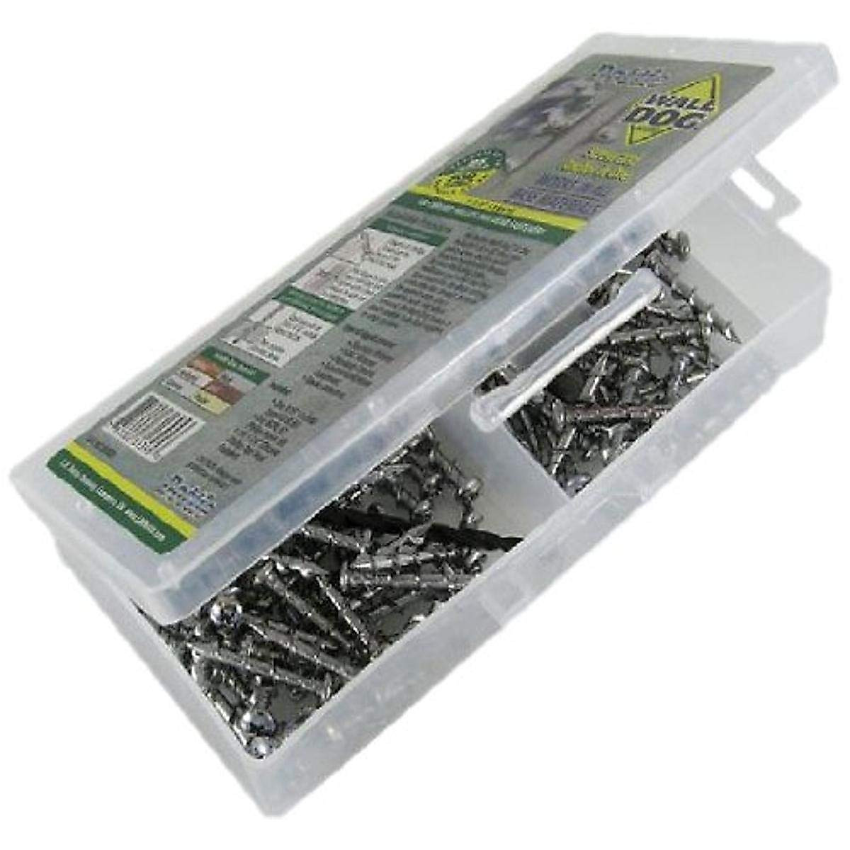 L.H. Dottie WDOG Wall Dog Kit with 3/16-Inch Diameter Drill Bit with Chrome