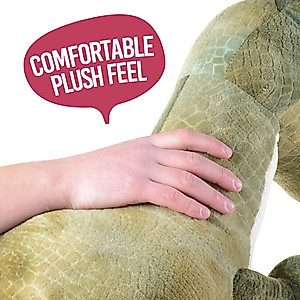 PREXTEX 24" Giant Plush Dinosaur T-Rex Jumbo Cuddly Soft Dinosaur Toys for Kids