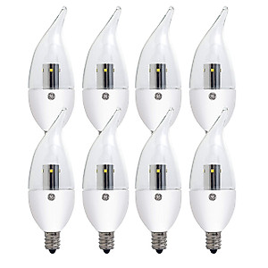 GE Lighting 3.5 Watt (25 Watt Replacement) LED Soft White, Clear Finish Light Bulb