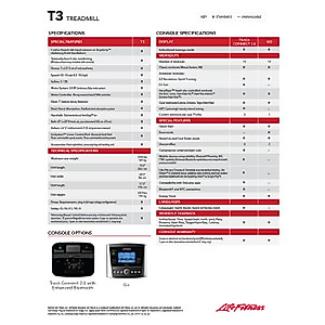 Life Fitness T3 Treadmill with Go Console