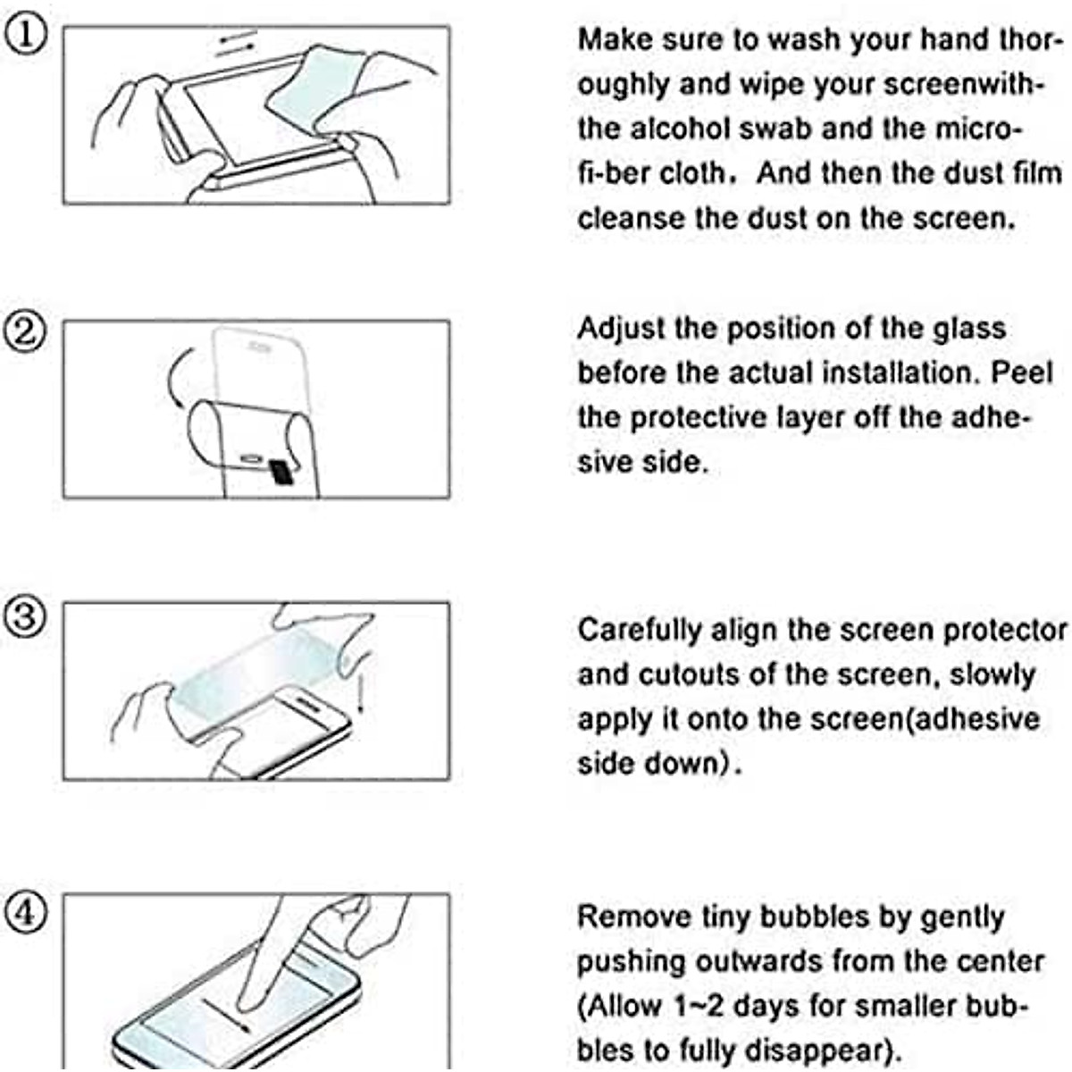 YRMJK 2+2 Compatible OnePlus 10 Pro Screen Protectors + Camera Lens Protectors, 3D Full Coverage 99% HD Clarity 9H Premium Tempered Glass Compatible OnePlus 10 Pro