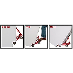 Fastcap SPEEDOLLIE 250-Pound Capacity Speed-Dolly, Red