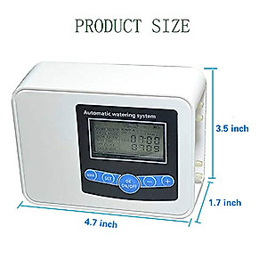 Automatic Watering System, 2020 Upgrade Solar Garden Automatic Watering Device Outdoor Plants Self Drip Irrigation Solar Energy Charging Timer System Potted Plant Drip Irrigation for Potted Plants