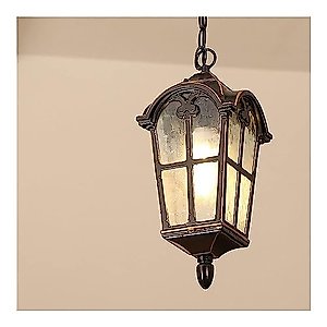 outdoor sconce lights Simple Wall Lamp External Wall Lights Outdoor Wall Lamp Sconce Light Vintage Indoor Outdoor Pendant Lamp Waterproof Hanging Lights Adjustable Height Hanging Chandelier Aluminum G
