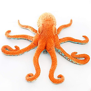 ERDAO Realistic Octopus Plush,Giant Stuffed Marine Animals Toy Gifts for Kids (21.6 inch)