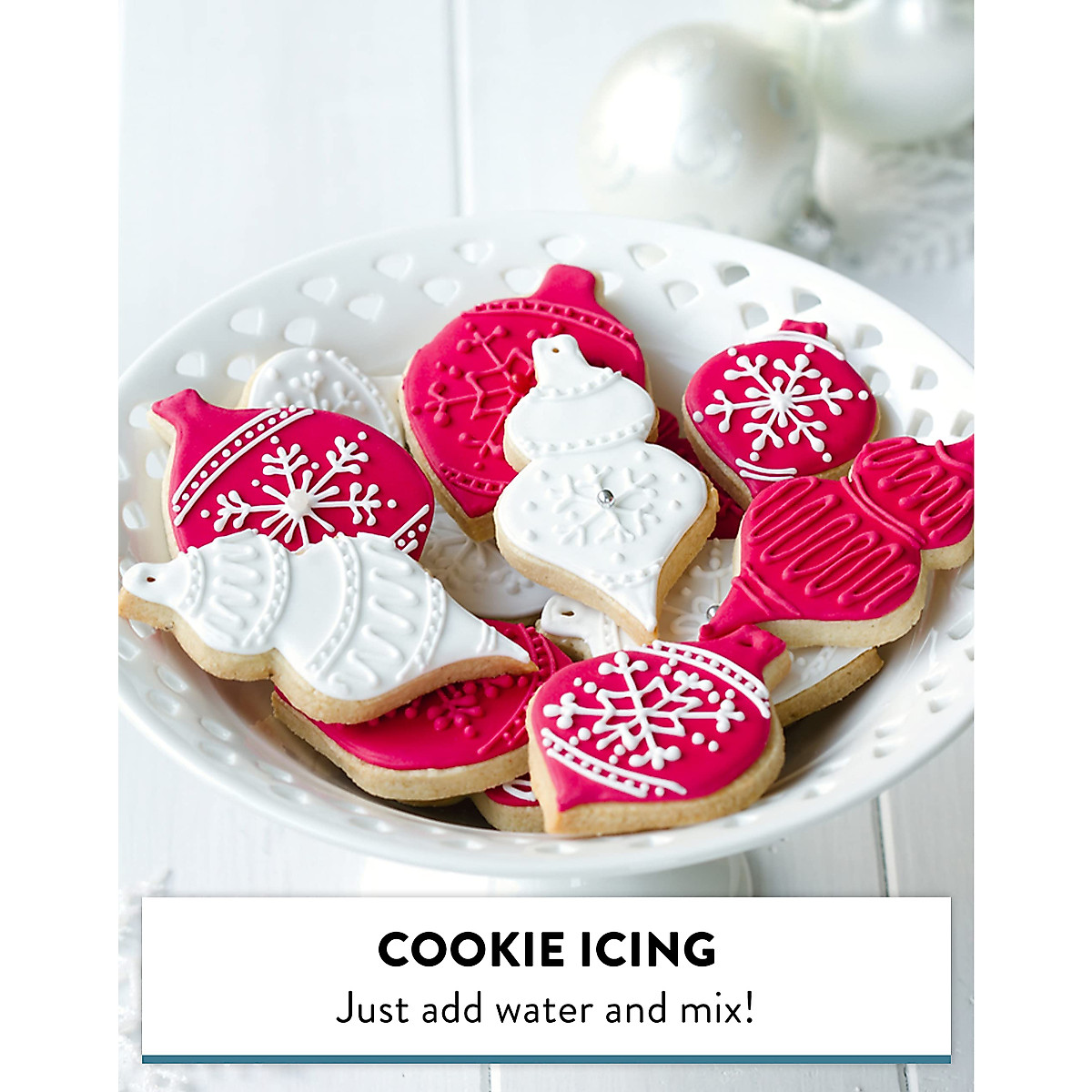 Global Sugar Art Premium Royal Cookie Icing Mix White by Chef Alan Tetreault (2-Package)