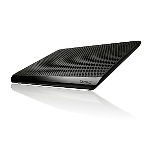 Targus 16 inch Dual Fan Lap Chill Mat - Laptop Cooling Pad, Heat Protection Laptop Cooler, Dual-fan Heat Dispersion, USB-A Connection Laptop Fan (PA248U5) Black