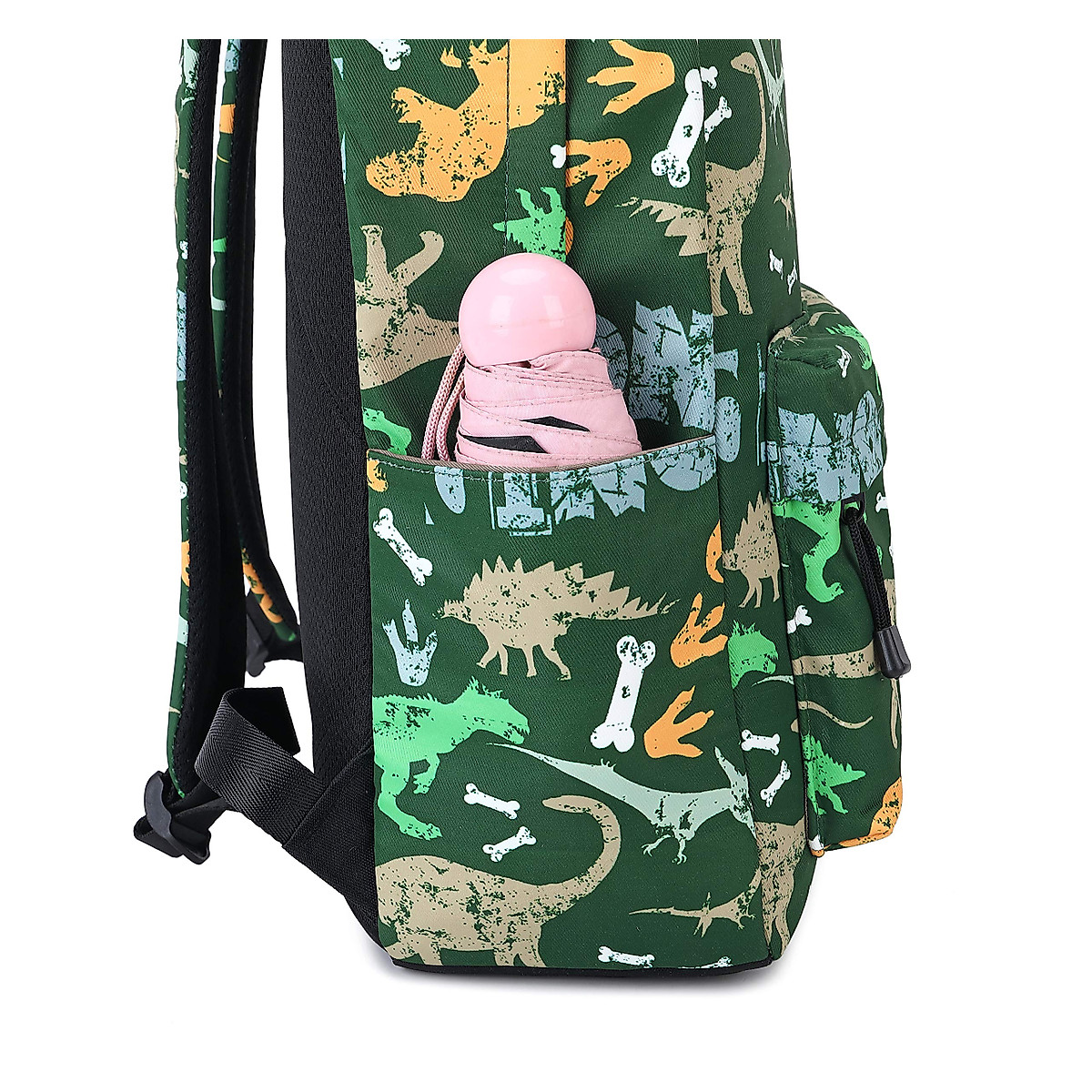Acmebon Cute Dinosaur Children School Backpack for Boy and Girl Green