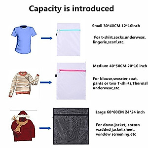 Kasiria Laundry Washing Bags,Clothing Washing Bags- 5 Medium for Laundry,Blouse, Hosiery, Stocking, Underwear, Bra and Lingerie, Travel Laundry Bag Pack of 5