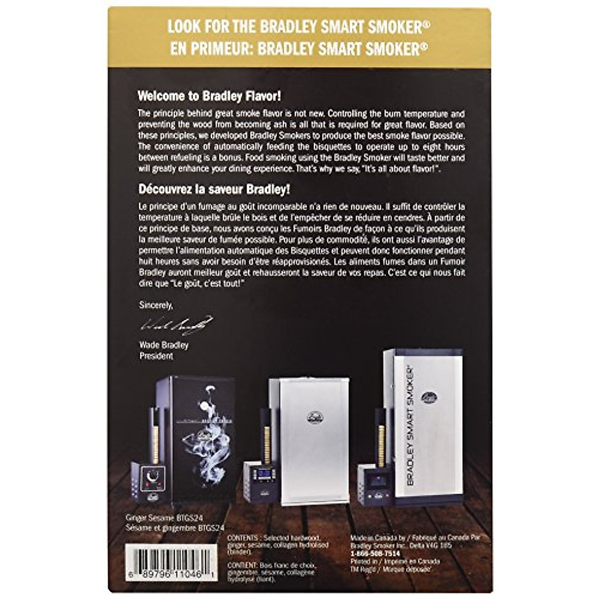 Bradley Smokers BTCC24 BTGS24 Smoker Chips, 24-Pack