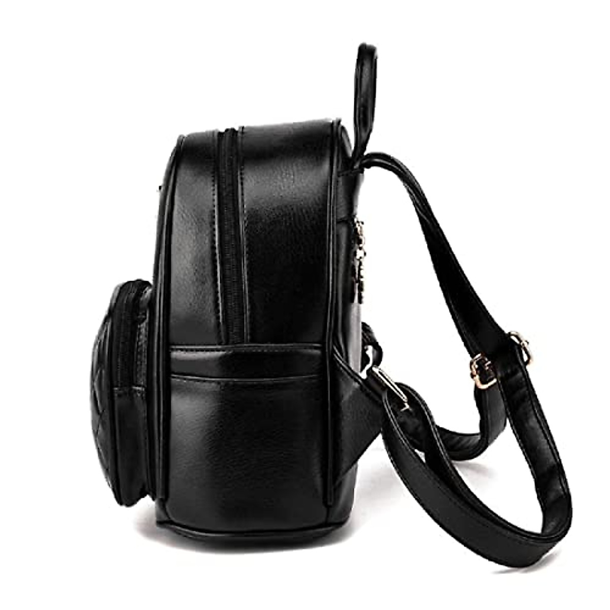 Noviko Cute Mini Backpacks Girls Small Black Backpack Purse Teens Girls