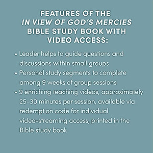In View of God's Mercies - Bible Study Book with Video Access: The Gift of the Gospel in Romans