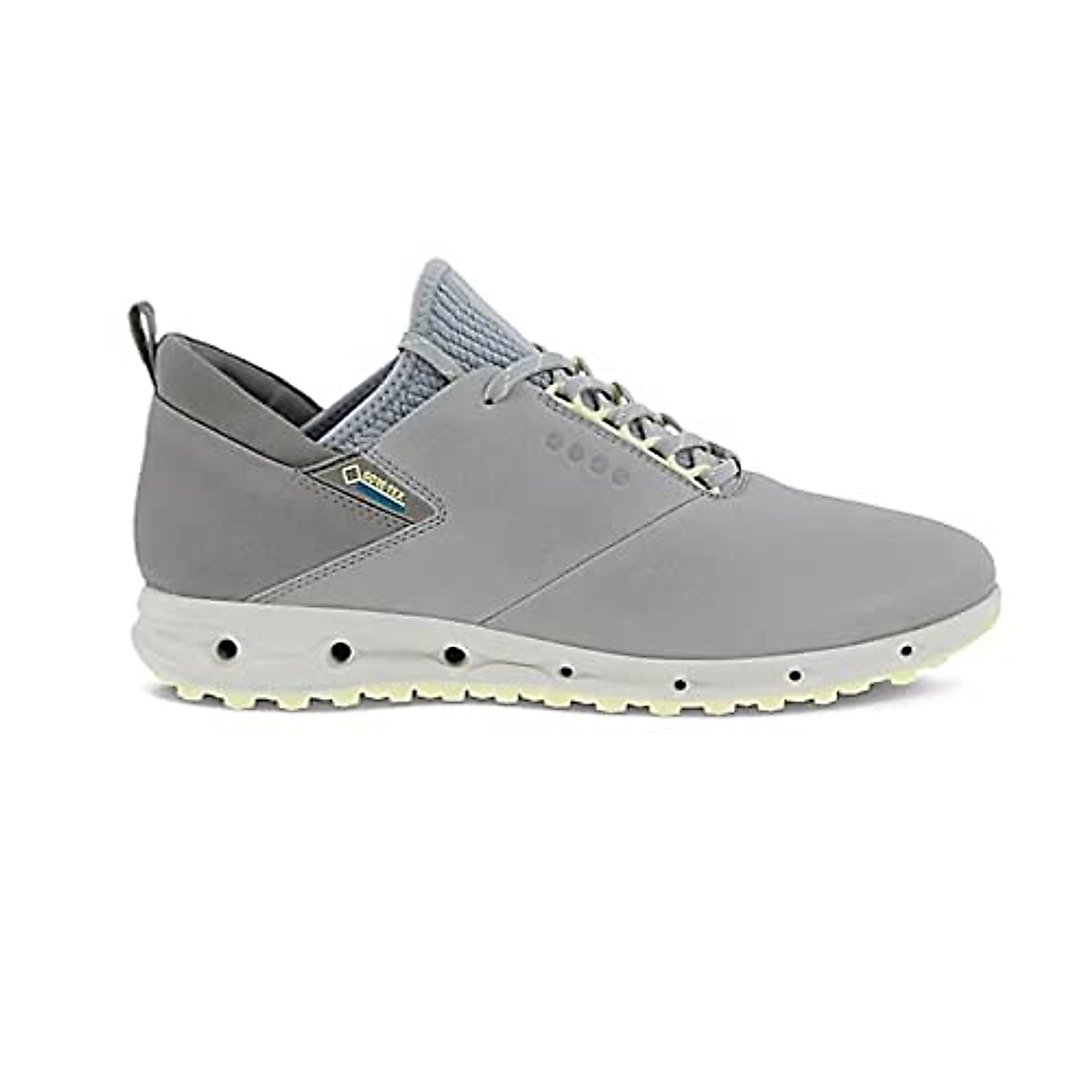 ECCO Women's Cool Pro Gore-TEX Waterproof Golf Shoe, Concrete/Wild Dove, 10-10.5