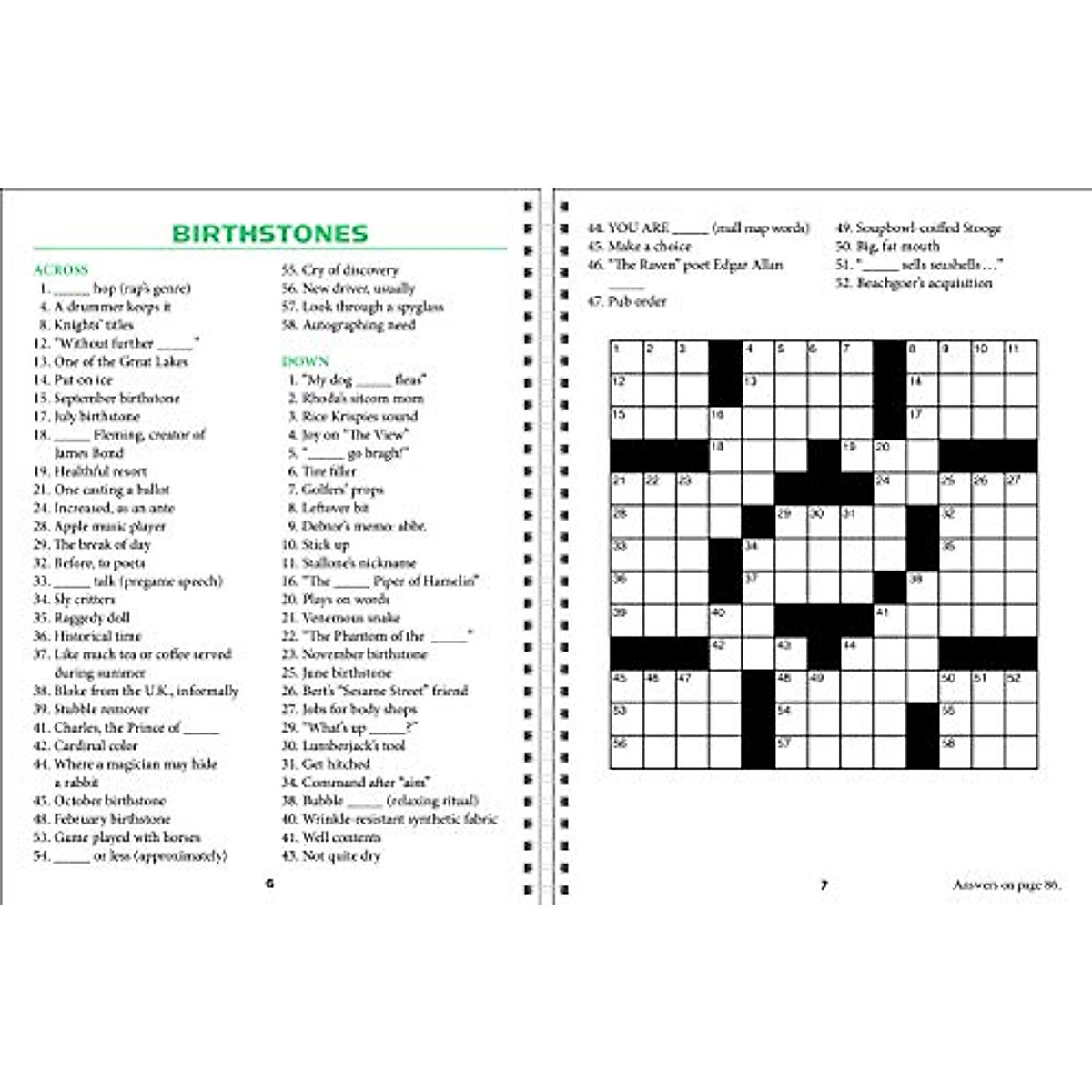 AARP Large Print Crossword Puzzles