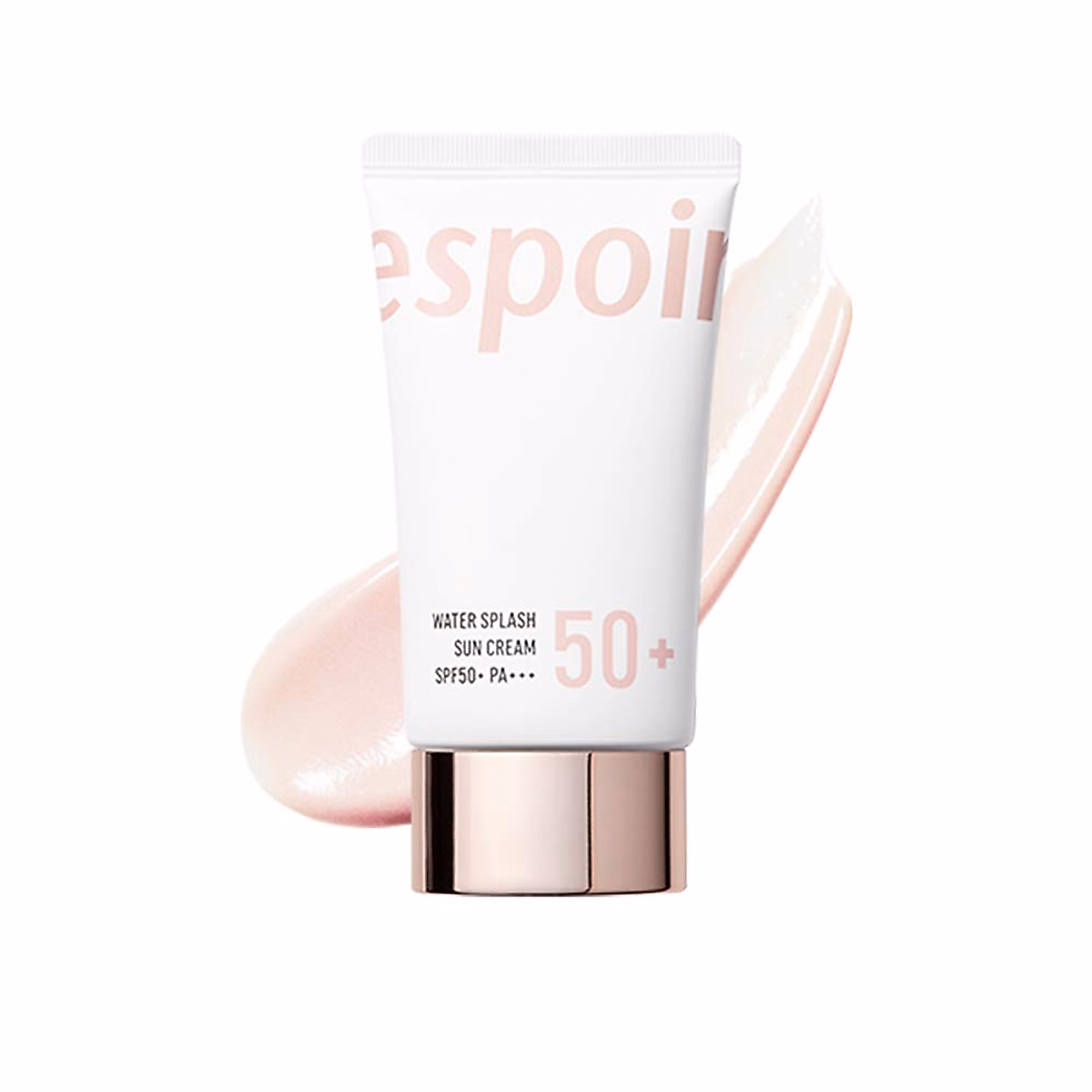 ESPOIR Water Splash Sun Cream Original 60ml SPF50+PA+++ | Water Droplet-Bursting Moisture Bomb Sunscreen For a Refreshing Feeling Up While Keeping the Moisture | Korean Makeup