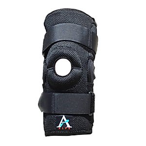 ALPS Coolfit Knee Brace, Prevent or Reduce Severity of Knee Injury, Soft and Breathable, Pull-On with Adjustable Hinges, XXXL Size