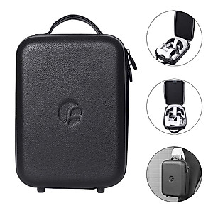 EXCEART Vr Glasses Handbag Zip Storage Bags Glasses Headphones Portable Gaming Bag Pouch Handheld Case Mini Hard Carrying Case Vr Goggles Bag Storage Box Shockproof 3d Suede Lining