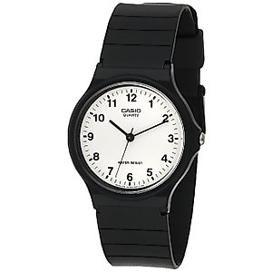 Casio Unisex MQ24-7B Analog Black Resin Strap Casual Watch