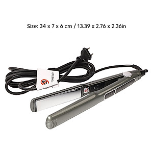 220v Fast Heating Hair Straightener Hair Curling Straightener Sealing EU Plug For Home Hair Curling