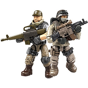 Mega Construx Call of Duty Desert Snipers Vs. Mercenaries, Multi (GCP06)