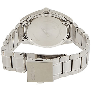 Seiko Men's Essentials Japanese Quartz With Stainless Steel Strap, Silver (Model: SUR309)