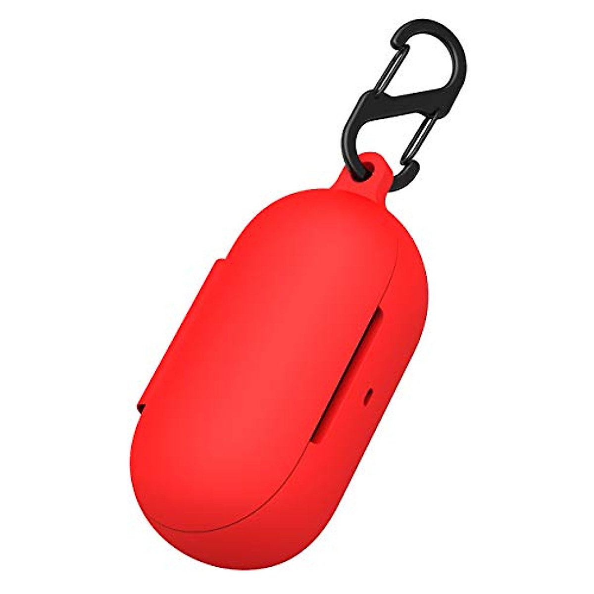 Nimon Silicone Case for OnePlus Buds Z, Soft and Flexible, Scratch/Shock Resistant Silicone Cover for OnePlus Buds Z Headphones (Red)