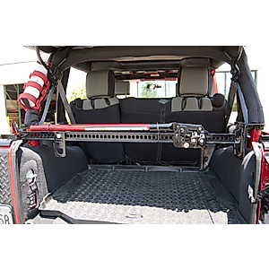 Rugged Ridge 11586.02 Jack Roll Bar Mounting Bracket; 92-18 Jeep Wrangler YJ/TJ/JK