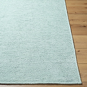 Livabliss Quebec Casual Machine Woven Area Rug, 9'2" x 12', Seafoam