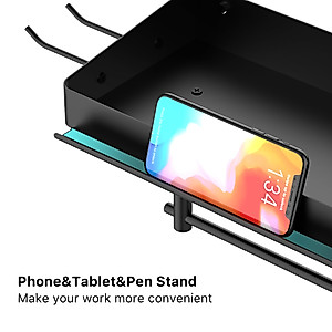 Taozun Self Adhesive Paper Towel Holder - Under Cabinet Paper Towel Rack for Kitchen, SUS304 Brushed Stainless Steel (No Drilling)