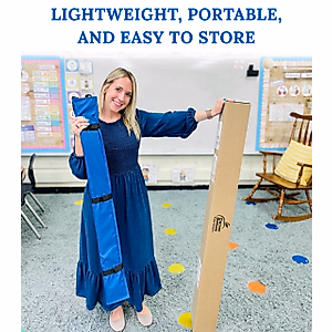 Carson Dellosa Bulletin Board Borders and Craft Storage Pocket Chart, 41" x 24.5" Classroom Decor Organizer, Teacher Supplies for Classroom and Office Organization