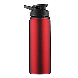Worparsen Water Kettle Portable Sports Cycling Water Bottle Multi-purpose Food Grade Red 700ML