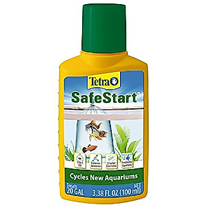 Tetra SafeStart, 3.38 Ounce, For Newly Set-Up Fish Aquariums