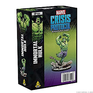 Atomic Mass Games Marvel: Crisis Protocol Immortal Hulk Character Pack - Unleash The Eternal Smash! Tabletop Superhero Game, Ages 14+, 2 Players, 90 Minute Playtime, Made