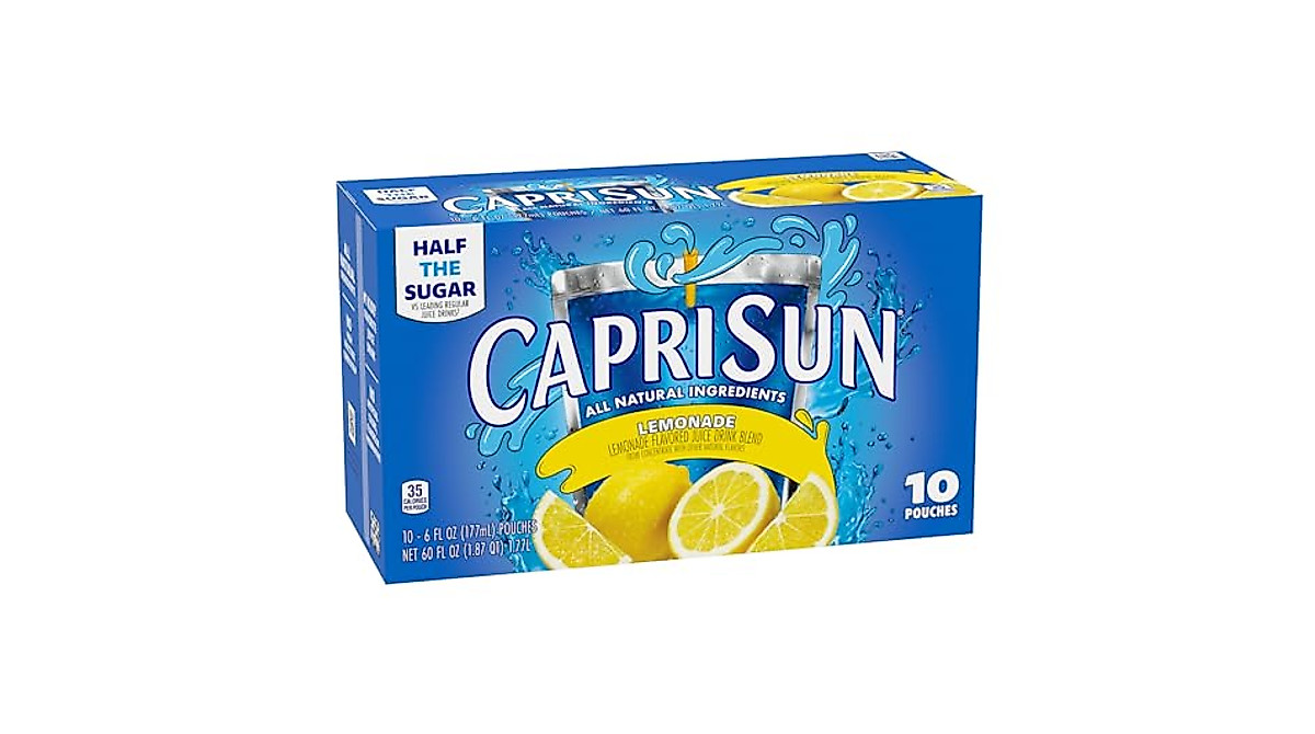 Capri Sun Lemonade Juice Drink - Kids Love It!