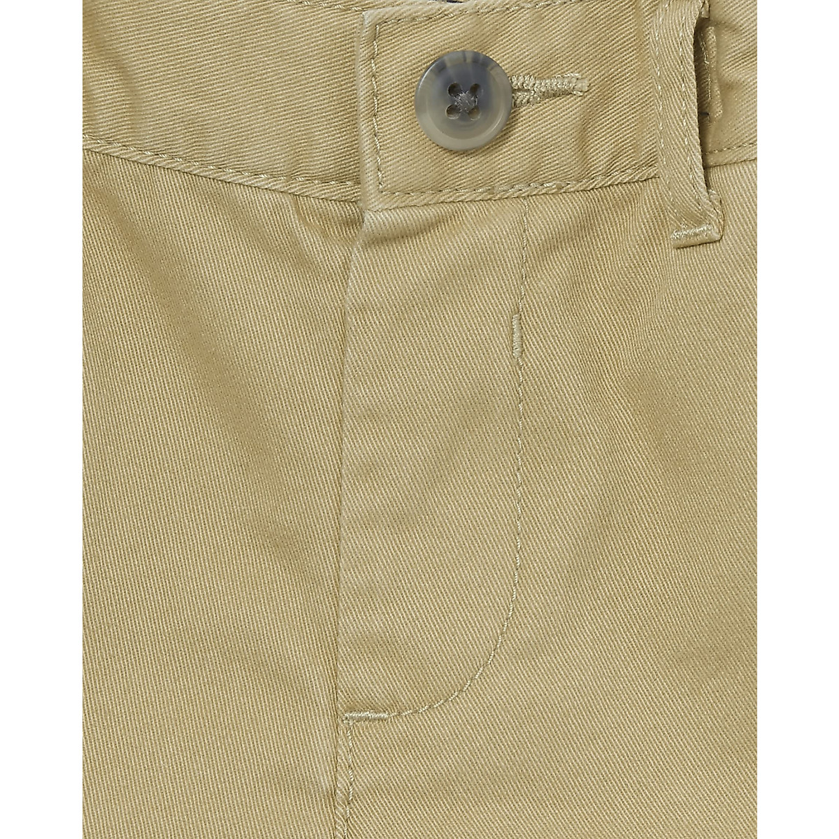 The Children's Place baby boys And Toddler Chino Shorts, Flax Single, 12-18 Months US