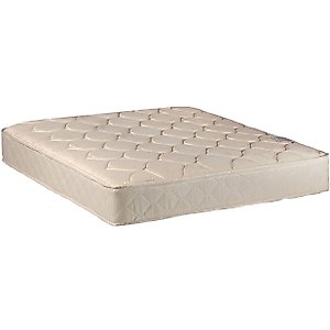 DS Solutions Comfort Classic 2-Sided Gentle Firm Full XL Mattress Only with Mattress Cover Protector Included - Fully Assembled, Orthopedic, High Density Foam, Long Lasting