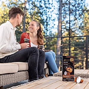 Organic USDA Equine Coffee Aluminum Espresso Pods for Nespresso Original Brewers | 100 Pack Italian Nespresso Compatible Capsules | 100% Arabica Medium Roast Intensity # 8 | OU Kosher (Gallop)