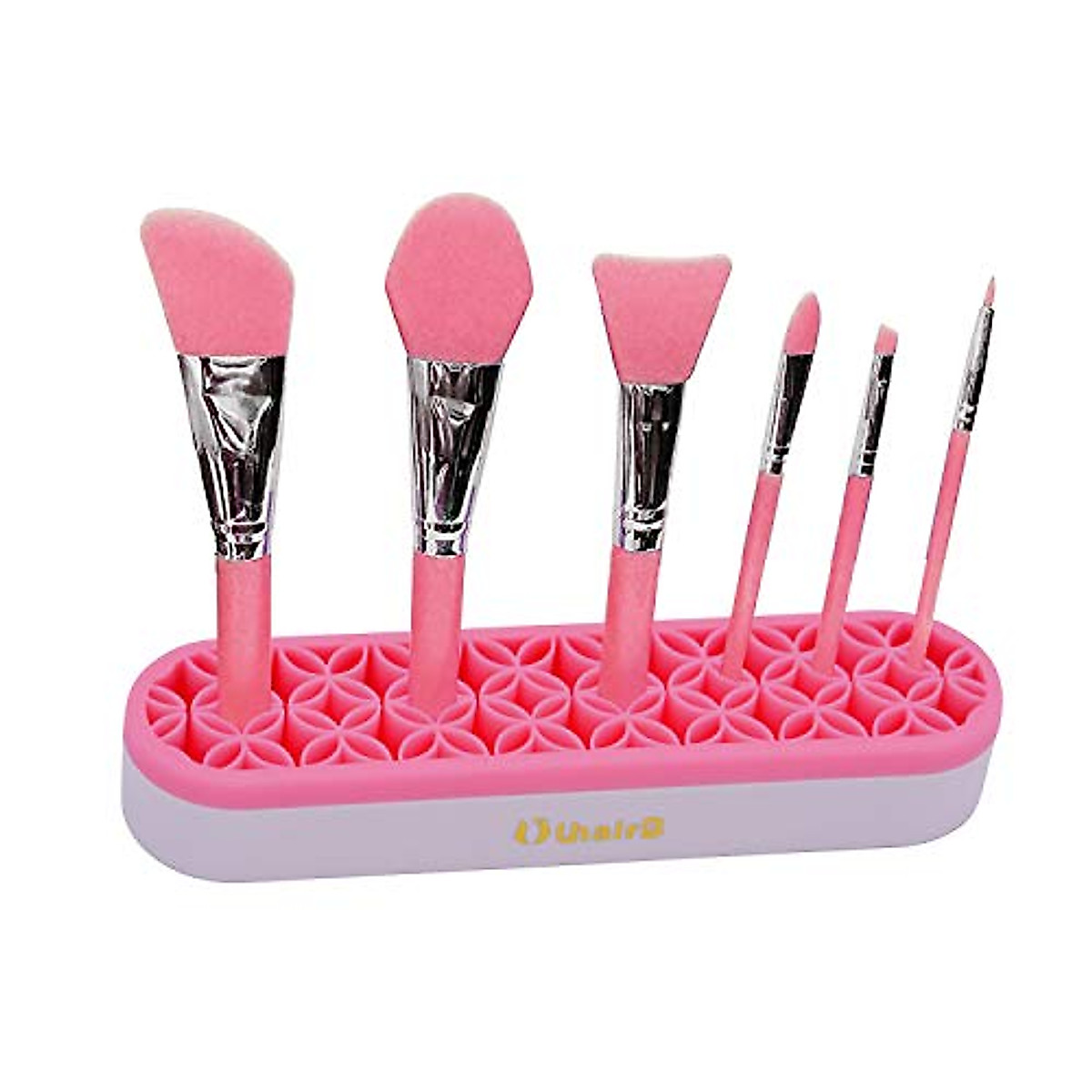 mcyiqihai ONOW Silicon Sew Store Organizers Cosmetic Storage Box& Desktop Storage Box for Stash and Store (Pink)