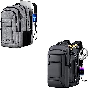 LCKPENG Extra Large Backpack, Big Computer Laptop Backpack, Carry On Backpack, Extra Large Travel Backpack for Men Women
